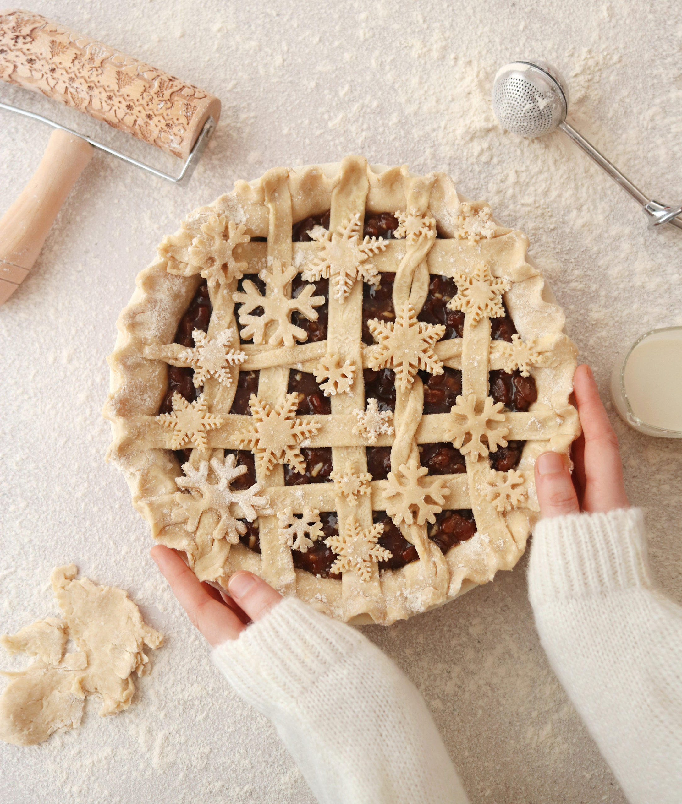 Giant Vegan Mince Pie - The Little Blog Of Vegan