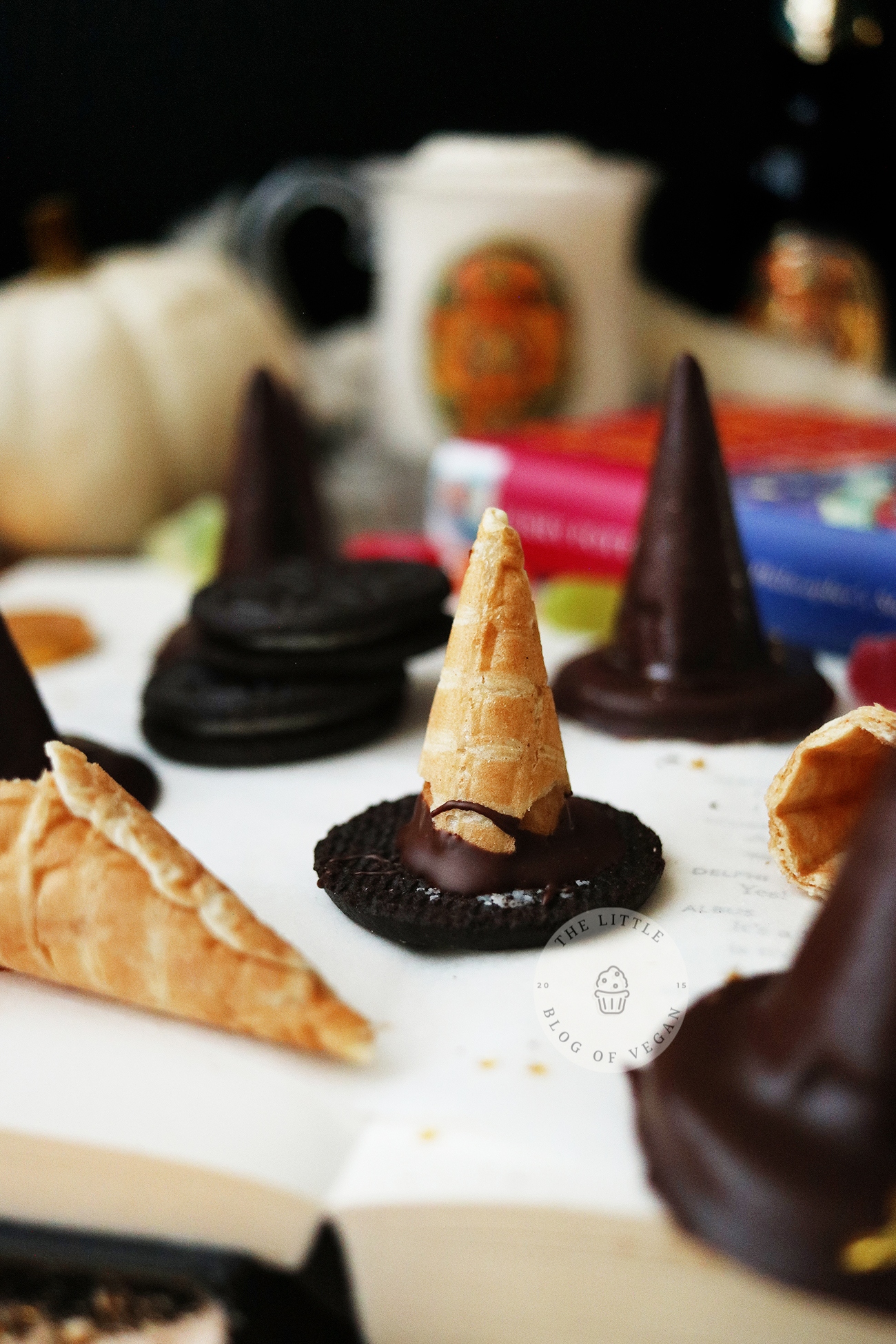 Harry Potter Sorting Hat Cupcakes - The Little Blog Of Vegan