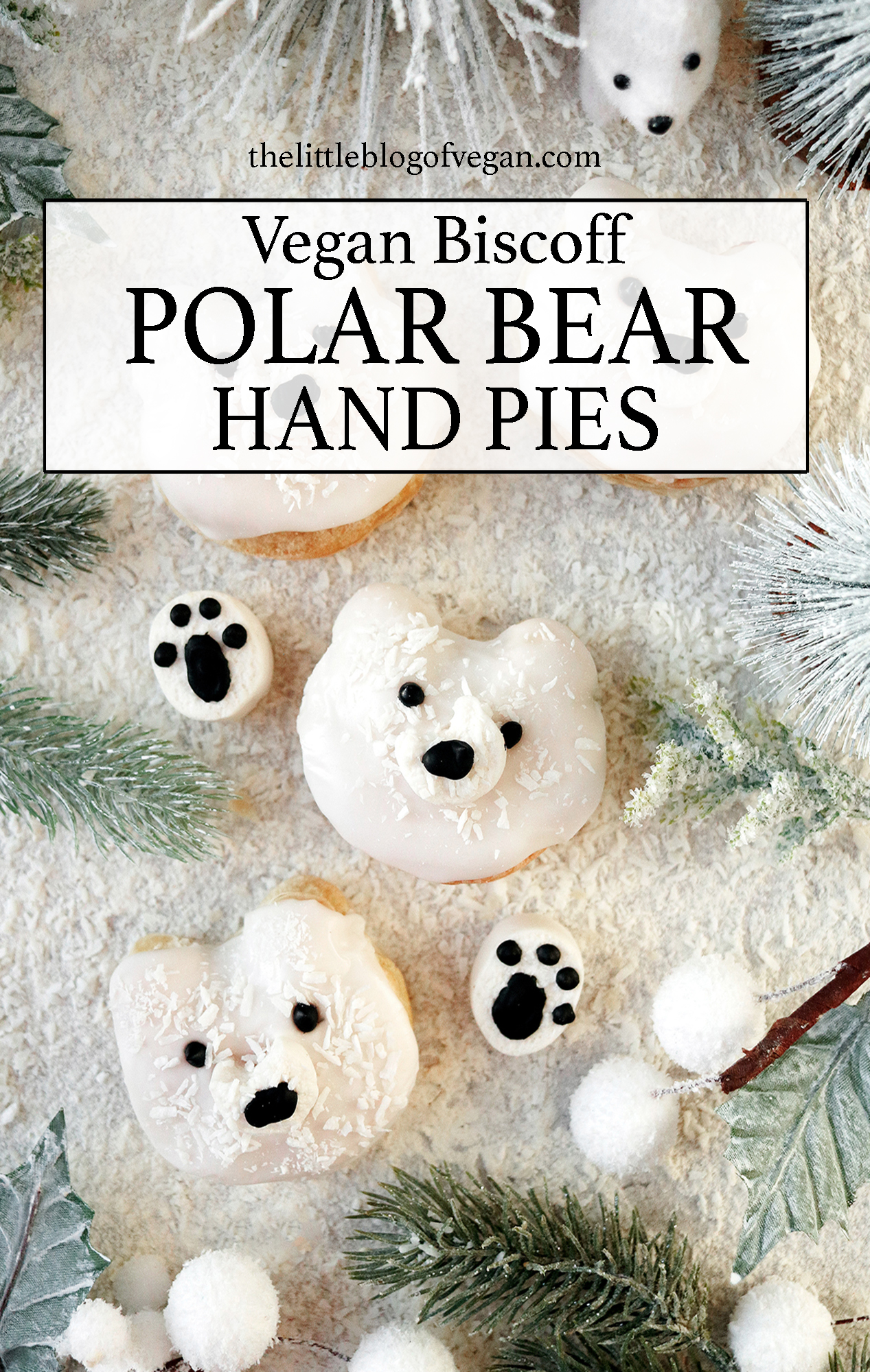 Polar Bear Hand Pies - The Little Blog Of Vegan