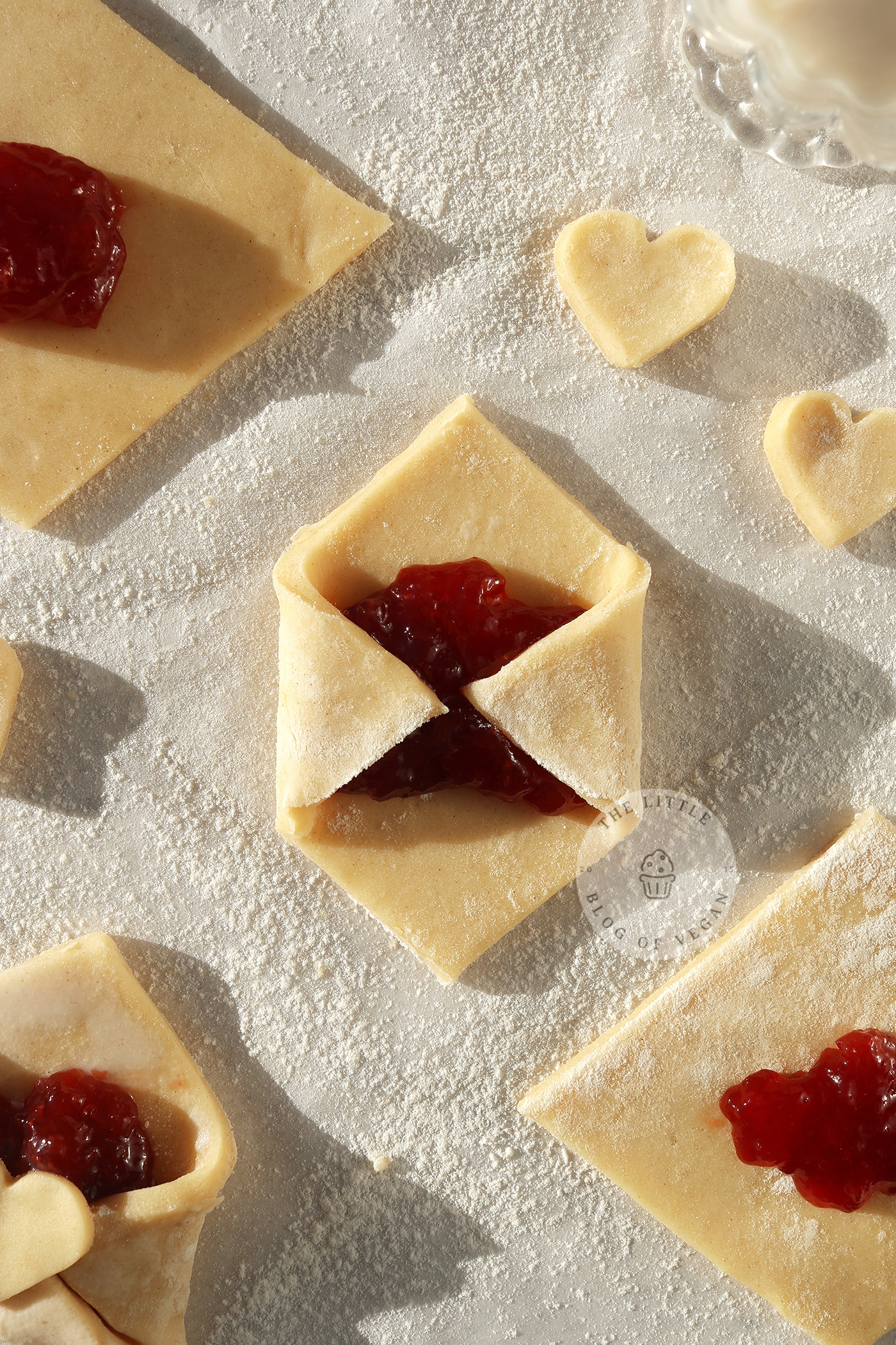 Vegan Love Letter Pastries - The Little Blog Of Vegan