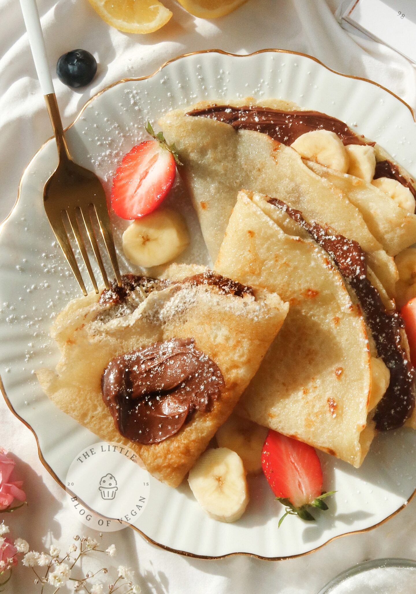 Classic Vegan Crêpes - The Little Blog Of Vegan
