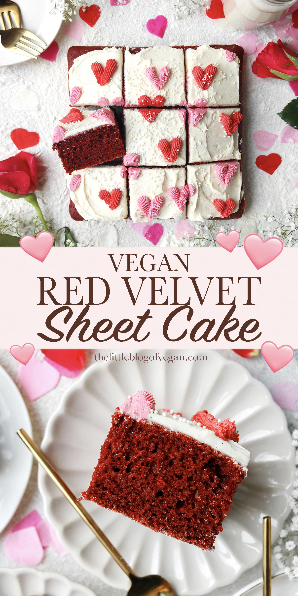 Vegan Red Velvet Cake - The Little Blog Of Vegan