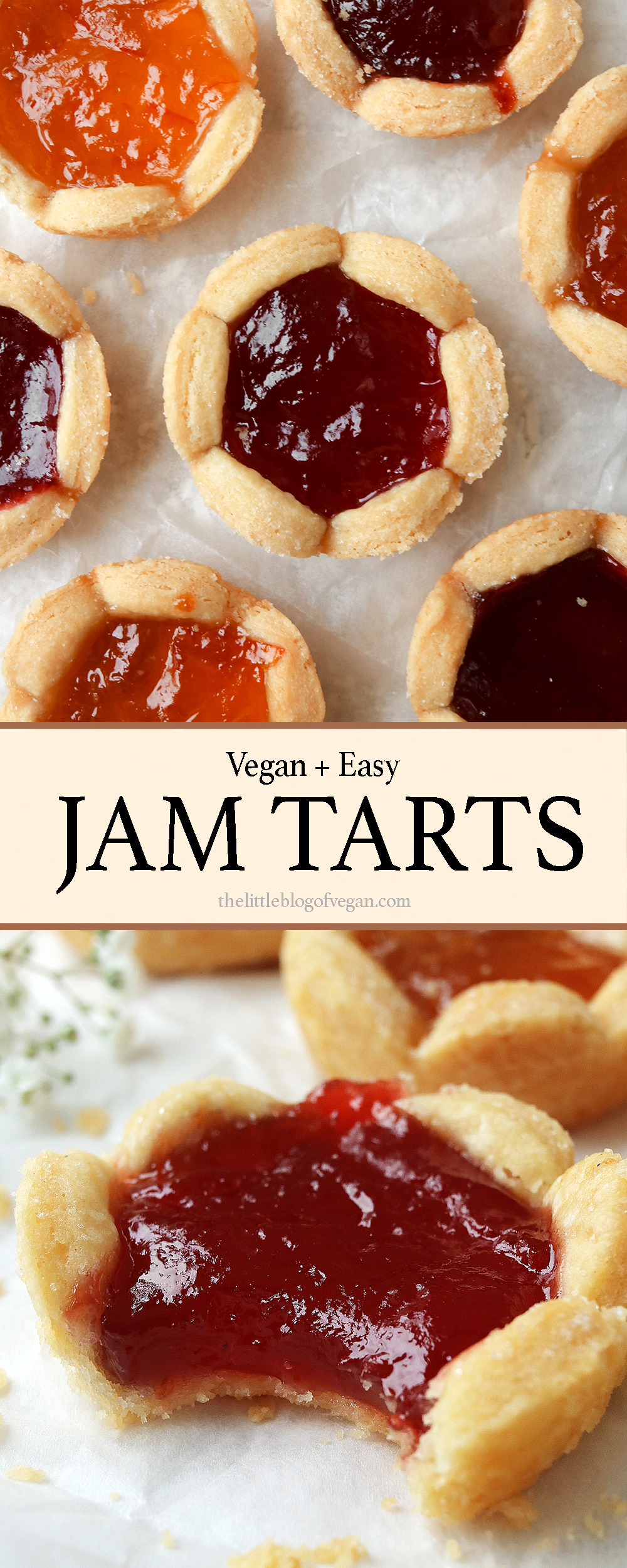 Vegan Jam tarts - The Little Blog Of Vegan