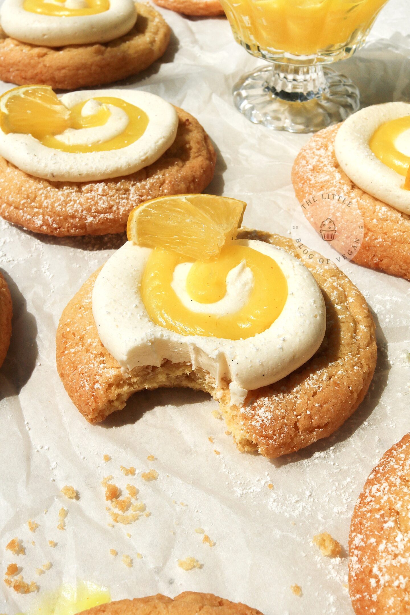 Vegan Lemon Swirl Cookies - The Little Blog Of Vegan
