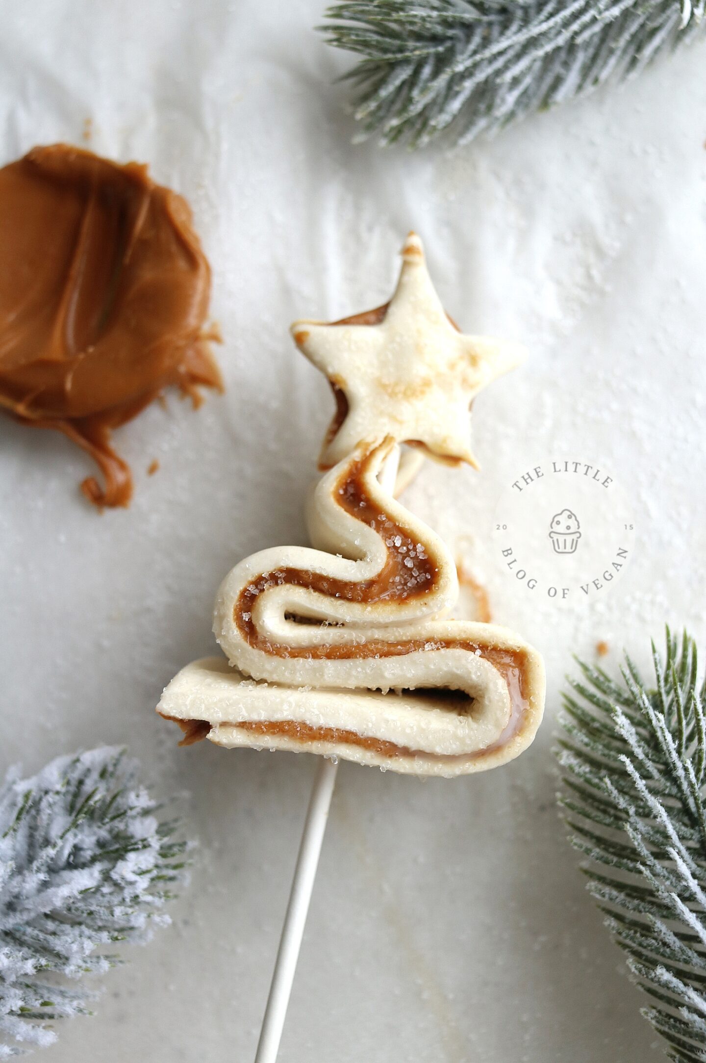 Puff Pastry Christmas Trees - The Little Blog Of Vegan