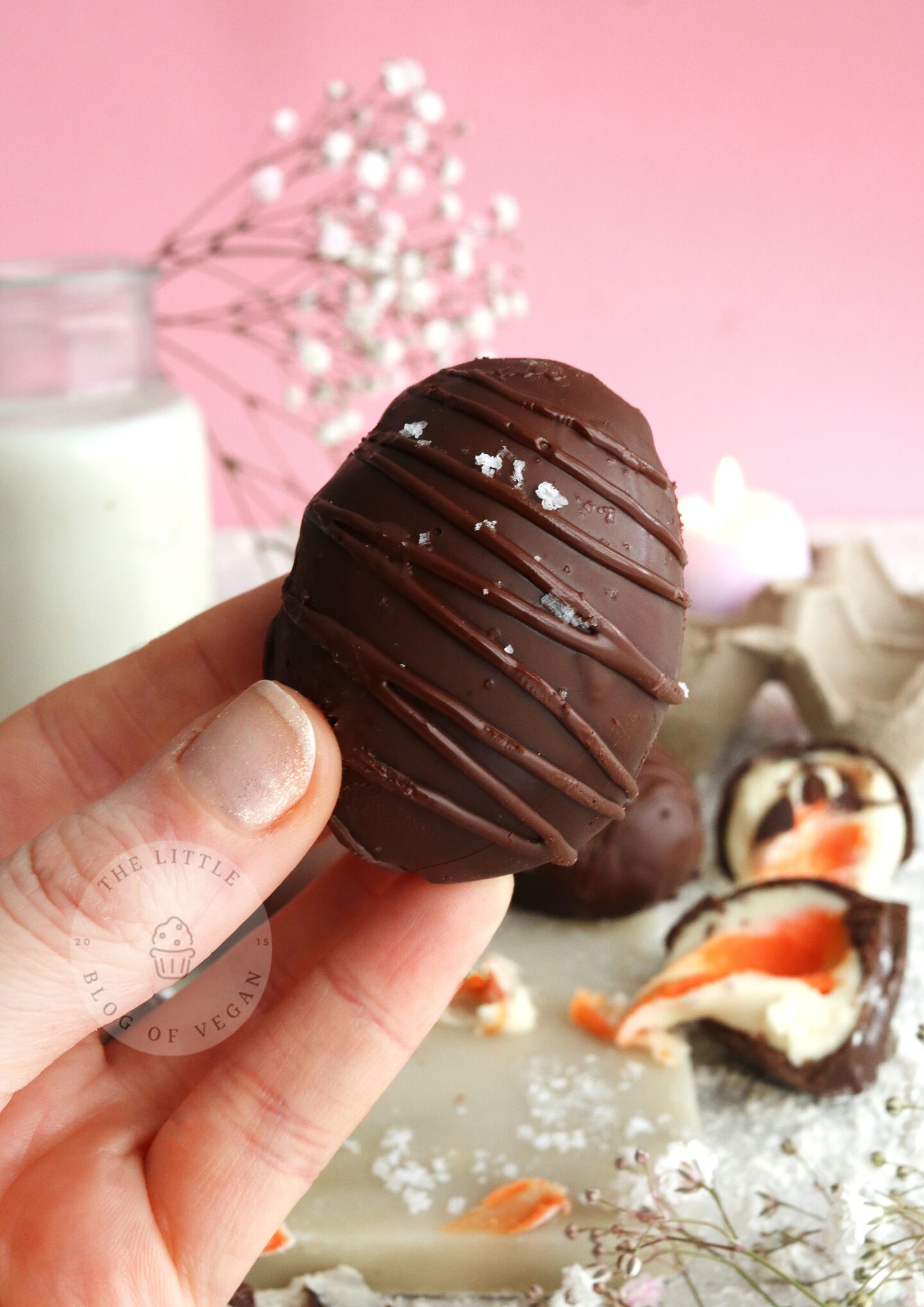 Homemade Vegan Creme Eggs - The Little Blog Of Vegan