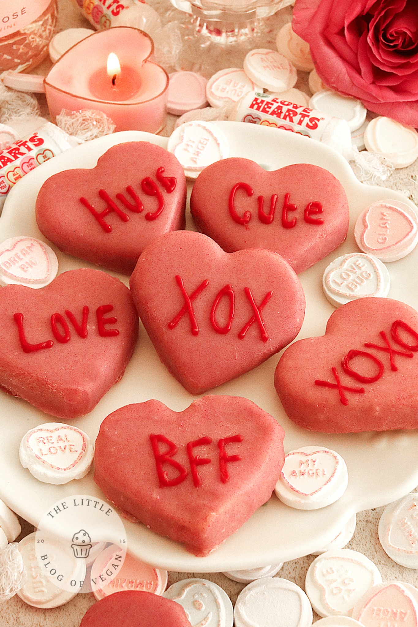 No-Bake Love Heart Truffles - The Little Blog Of Vegan