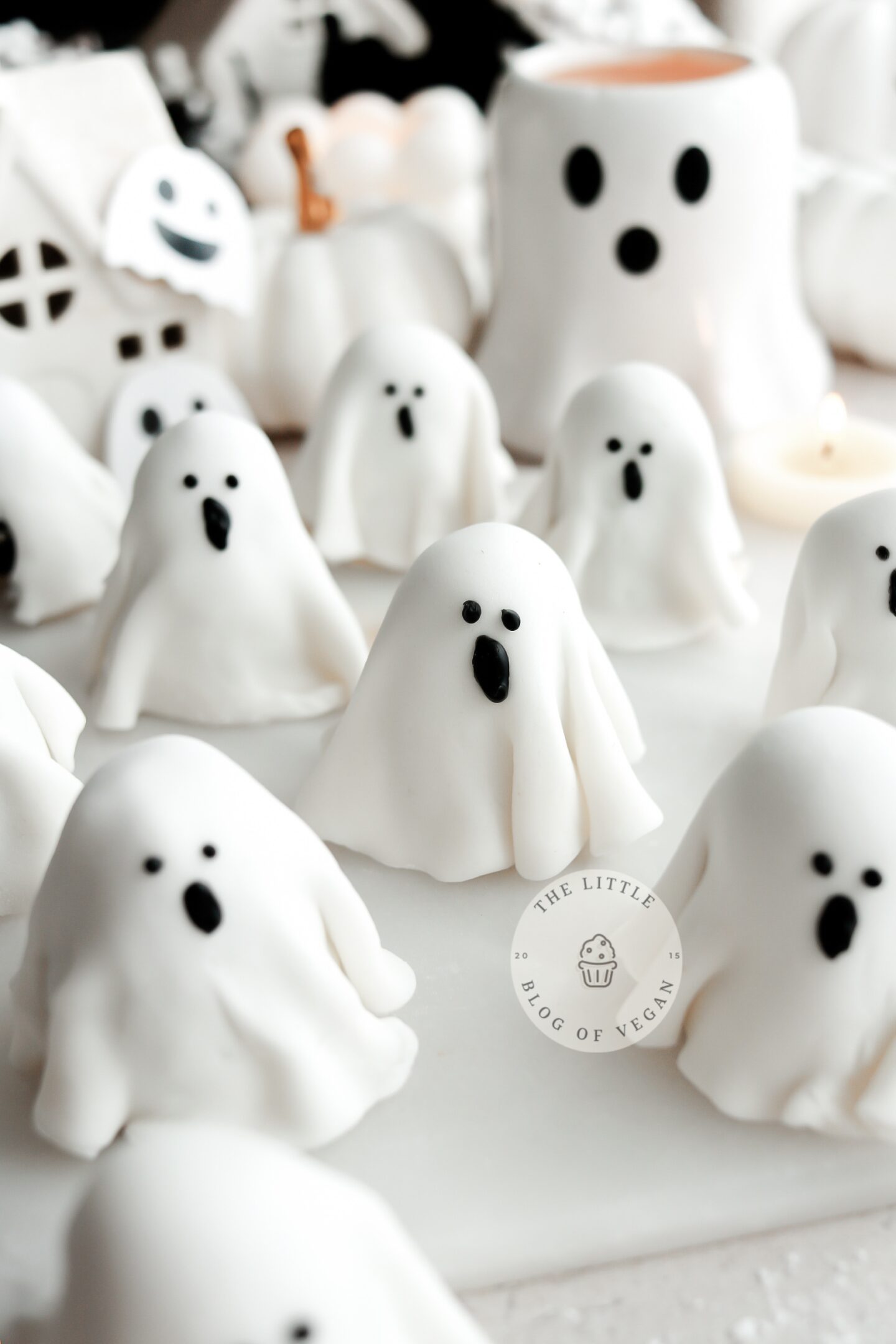 Vegan Oreo Ghost Truffles: Fun Halloween Treats - The Little Blog Of Vegan